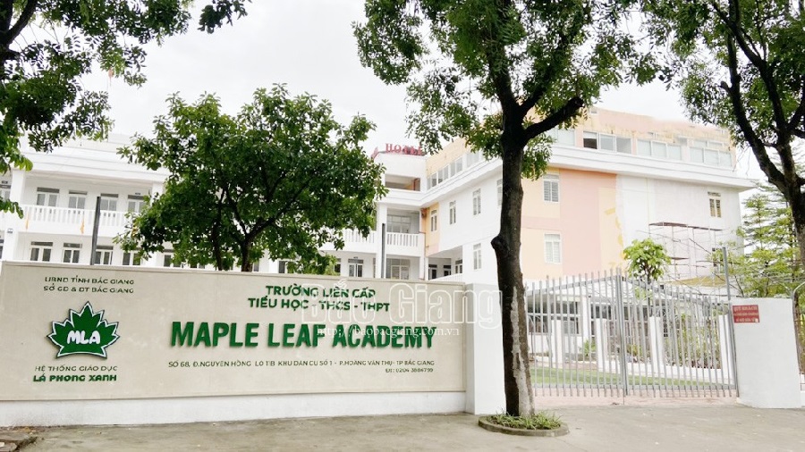 Trường Tiểu Học, Trung Học Cơ Sở Và Trung Học Phổ Thông Maple Leaf Academy: Phường Hoàng Văn Thụ ...